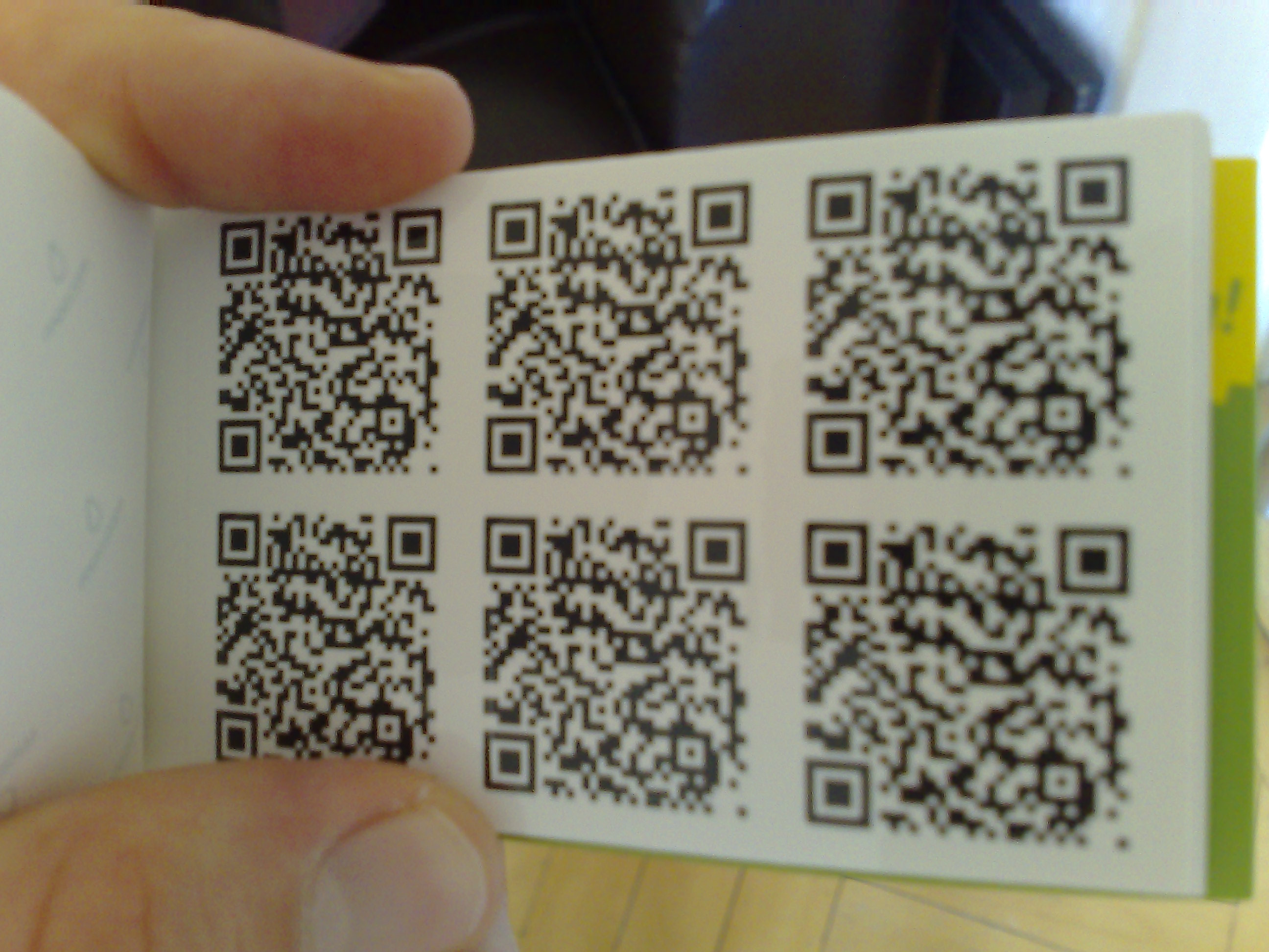 QR Code Stickers With MOO